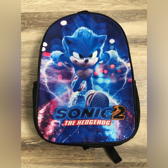 Accessories | Sonic The Hedgehog 2 Backpack | Poshmark